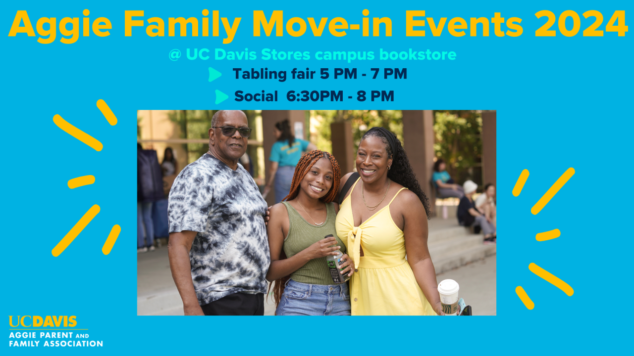 Aggie Family Move-In Events 2024: Tabling and After-Hours Social @ the Bookstore | One Aggie Network